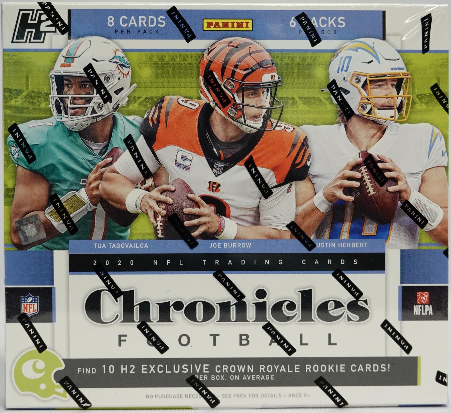 2020 Panini NFL Chronicles H2 Hybrid Football Hobby Box – Dynasty ...