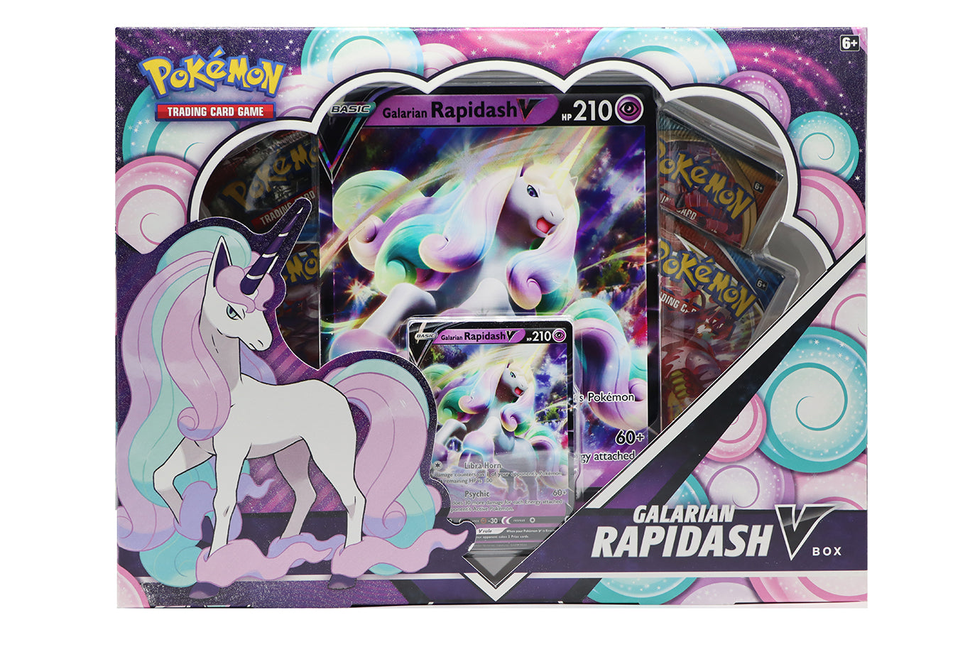 Pokémon TCG: Galarian Rapidash V Box – Dynasty Collectibles